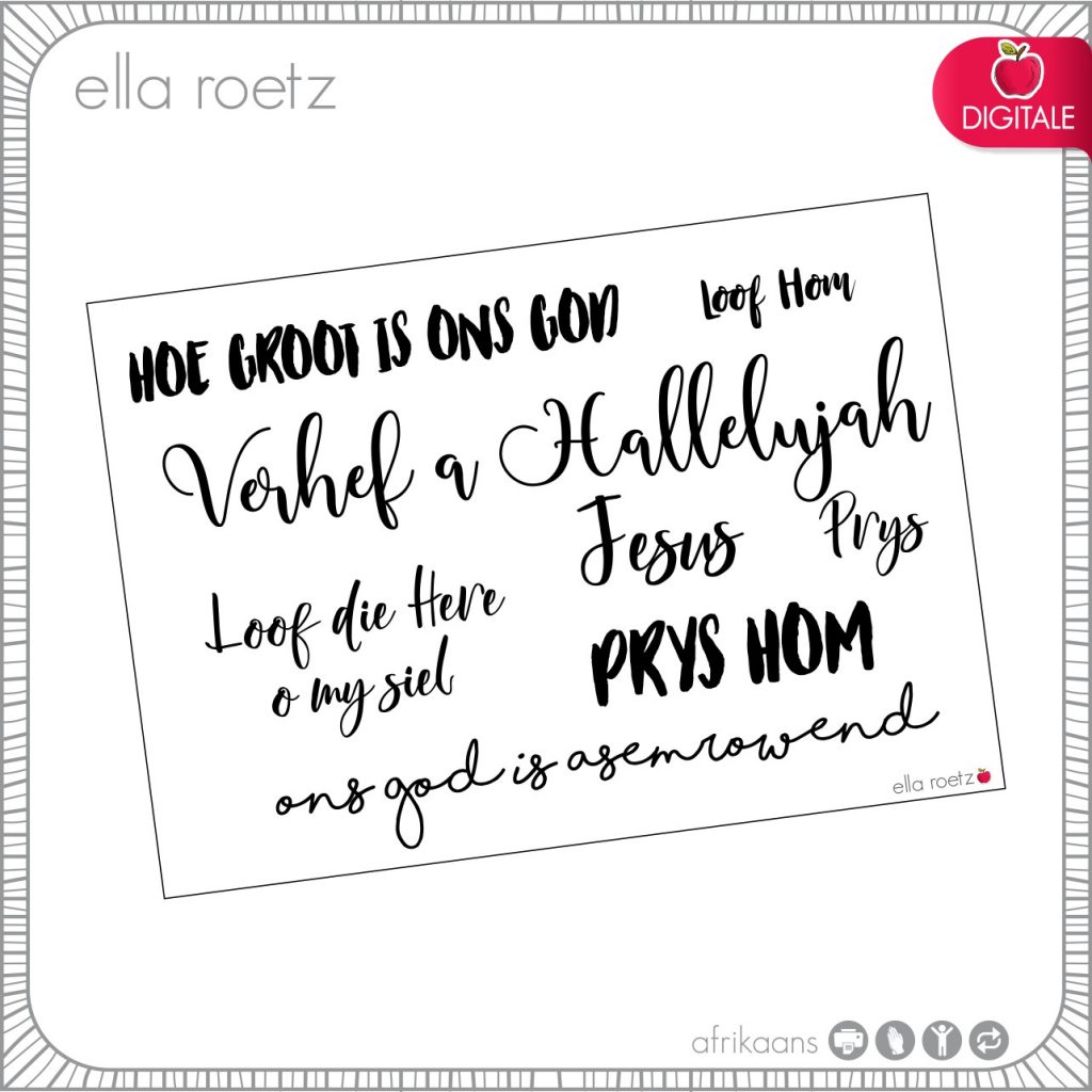 Hoe Groot is Ons God – ELLA ROETZ