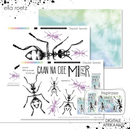 Gaan na die Mier – Diep Duik Spreuke – Ella Roetz